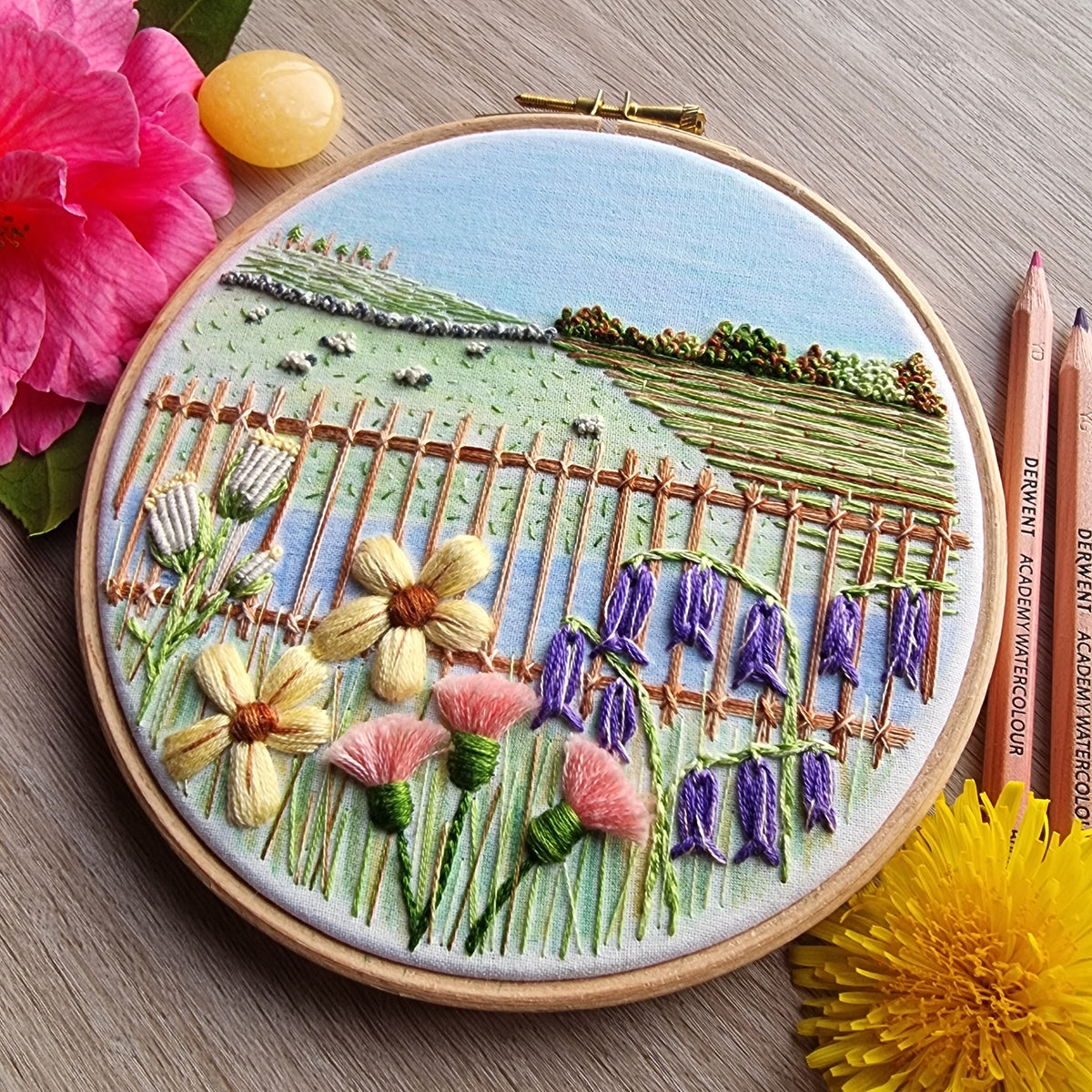 "A Country View" ~ PDF Download – Natalie Gaynor Designs