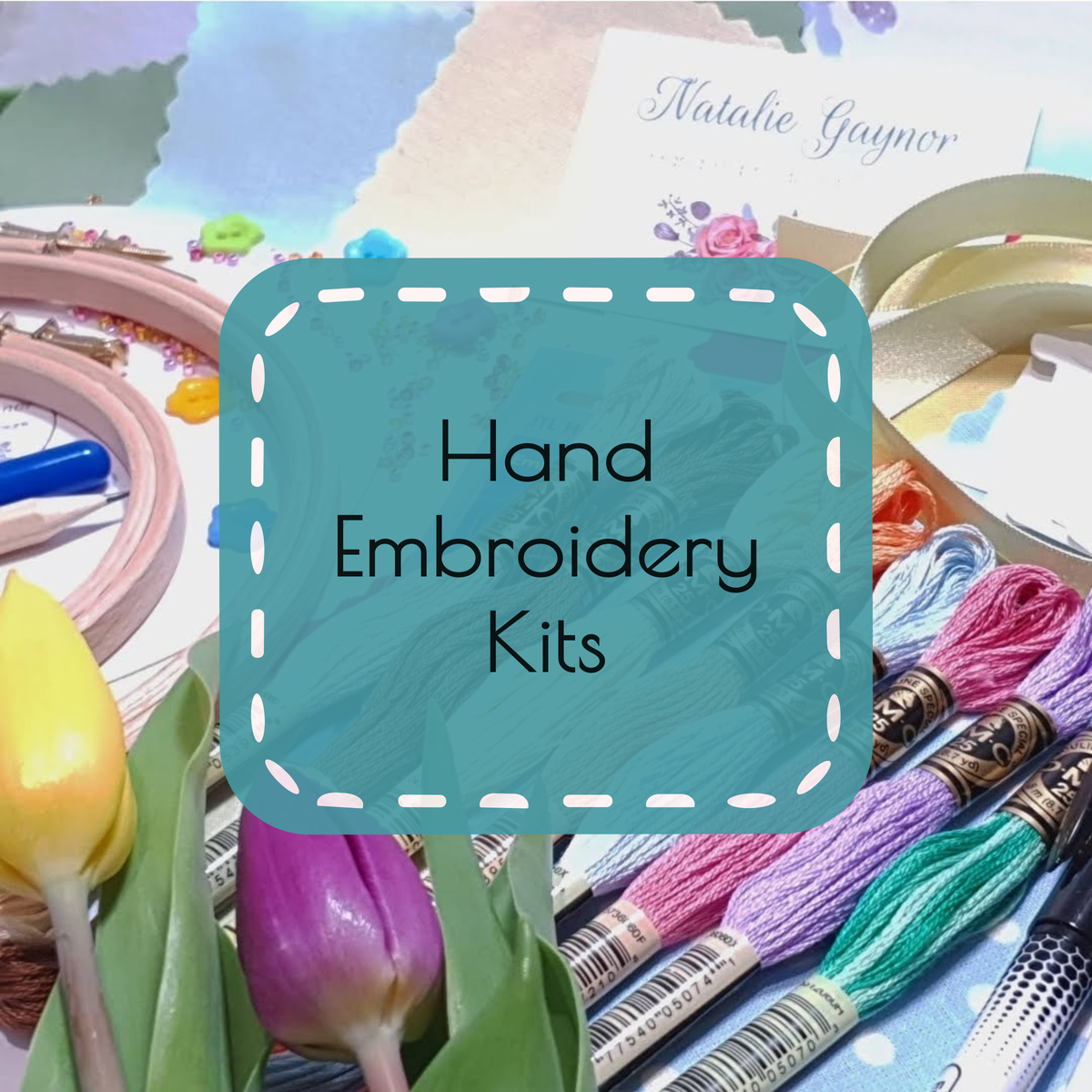 Hand Embroidery Kits – Natalie Gaynor Designs