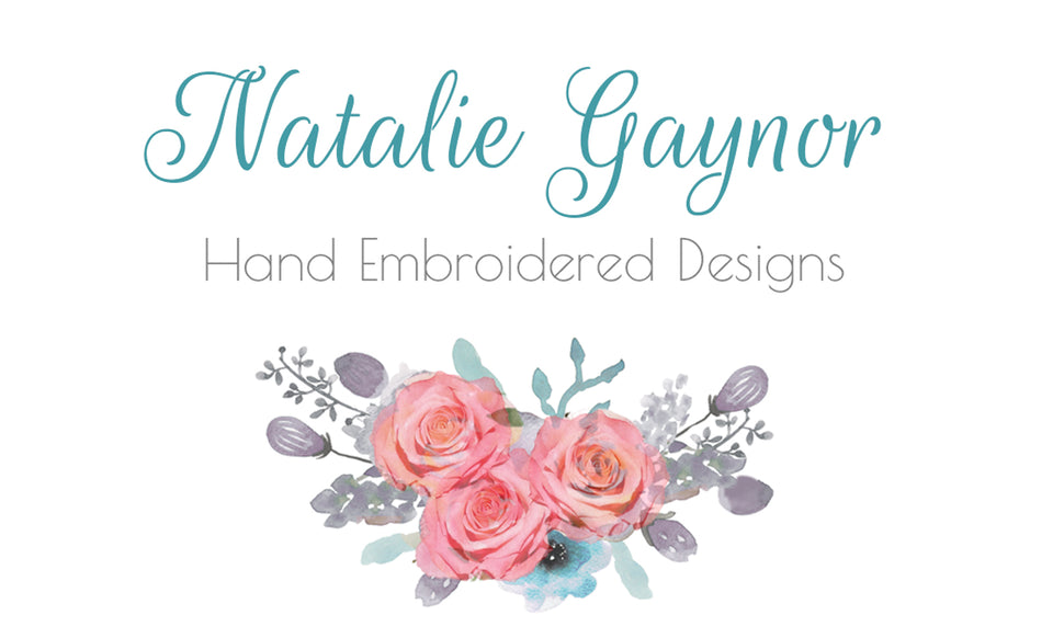 Natalie Gaynor Designs - Hand Embroidery