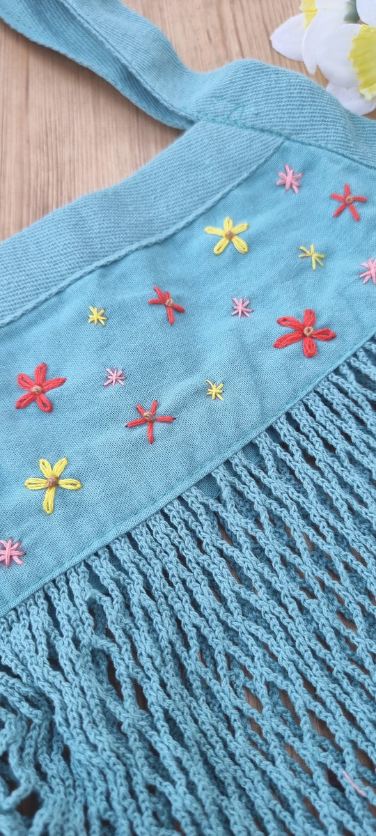 Organic Cotton - Spring Brights - Bag - ready to buy – Natalie Gaynor ...