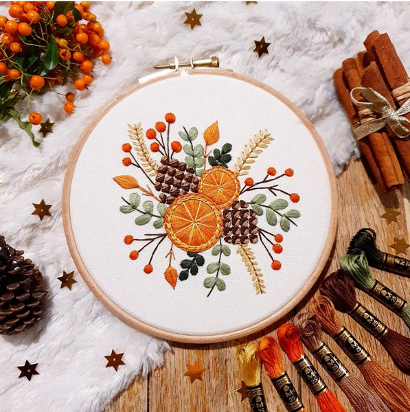 Festive Burst Hand Embroidery Kit – Natalie Gaynor Designs