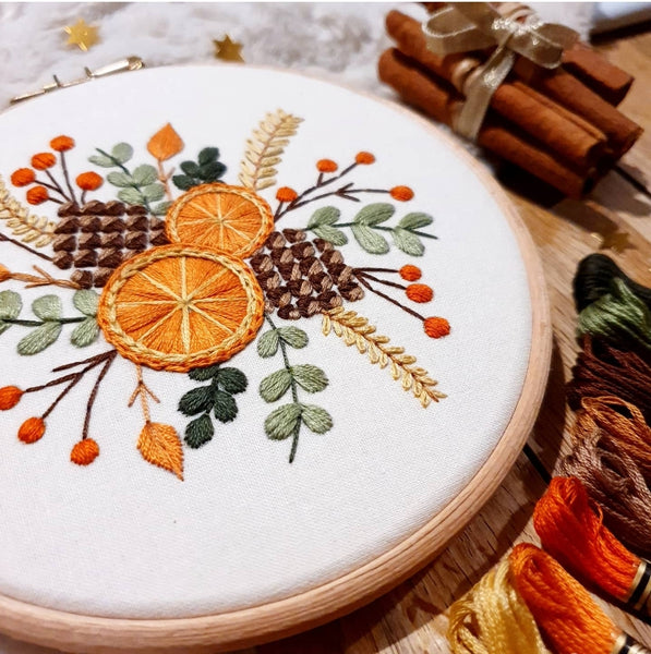 Festive Burst Hand Embroidery Kit – Natalie Gaynor Designs